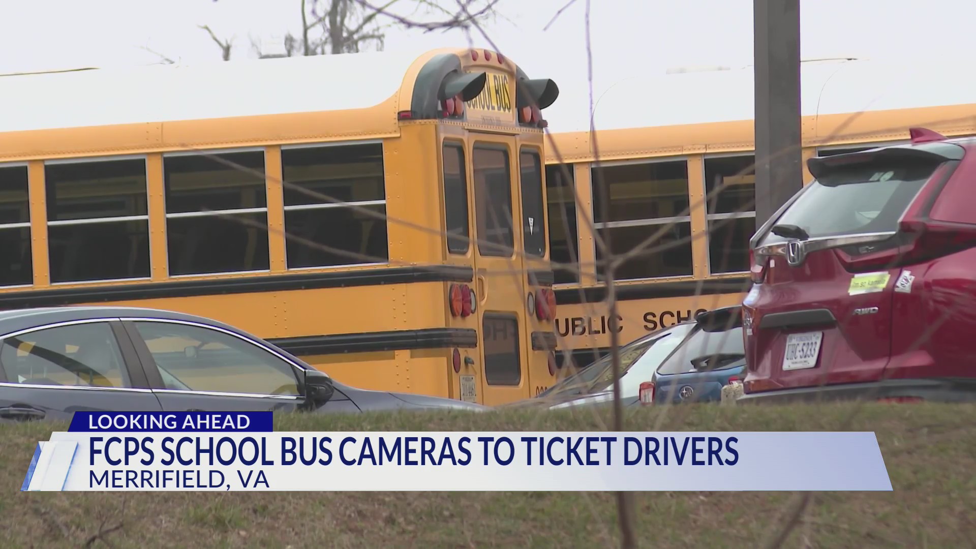 FCPS school bus cameras to ticket drivers