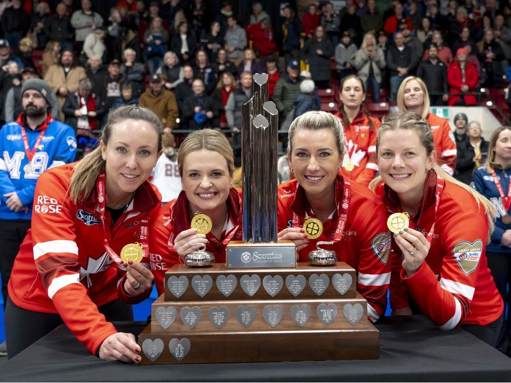 Homan, Canada getting comfy, flashing smiles at curling worlds