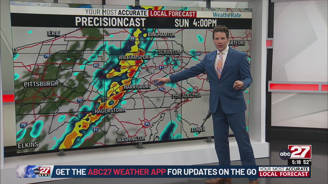 Eric's Friday PM forecast update