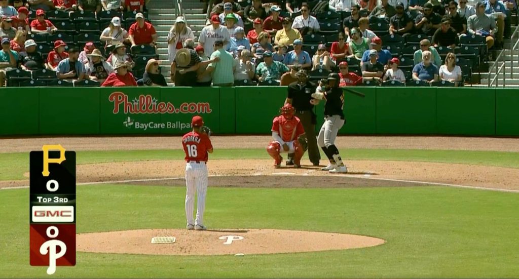 Somehow, a 'POOP' scorebug returned