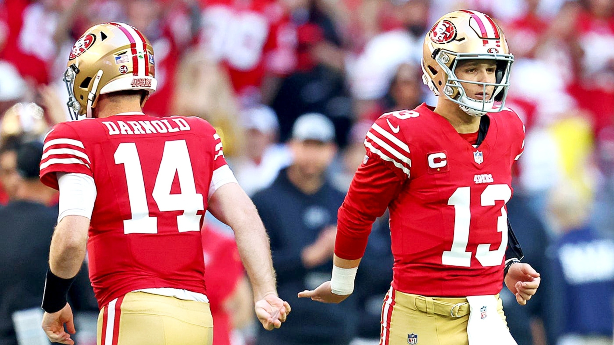 Seahawks' Sam Darnold credits 49ers' Brock Purdy for growth