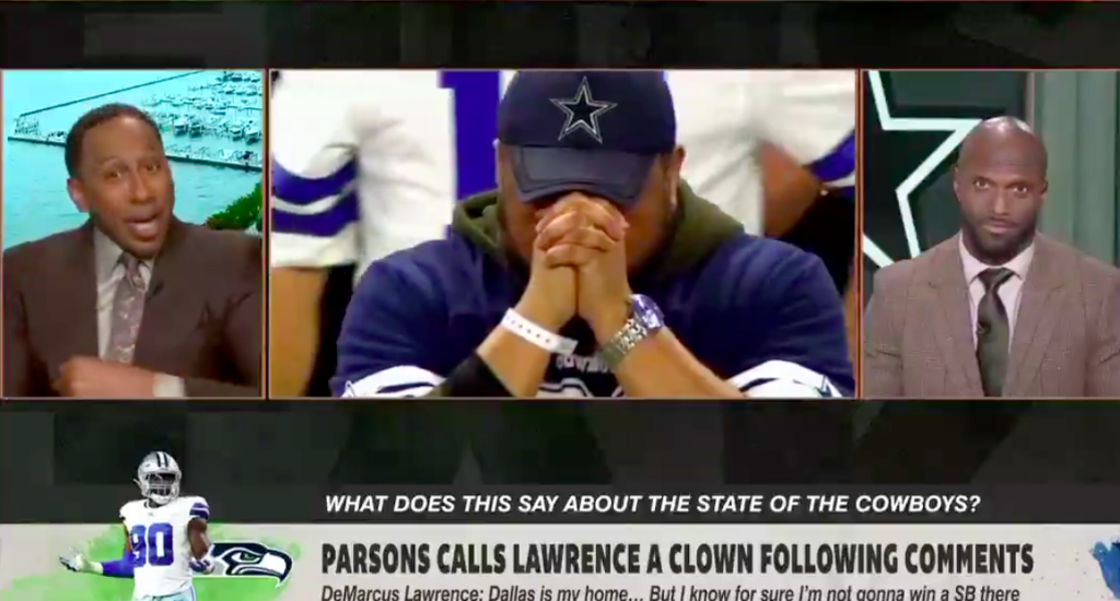 Stephen A. Smith can't stop laughing about Cowboys