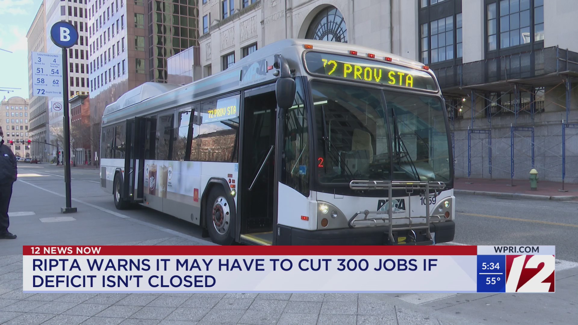 RIPTA may have to cut jobs if deficit isn't closed