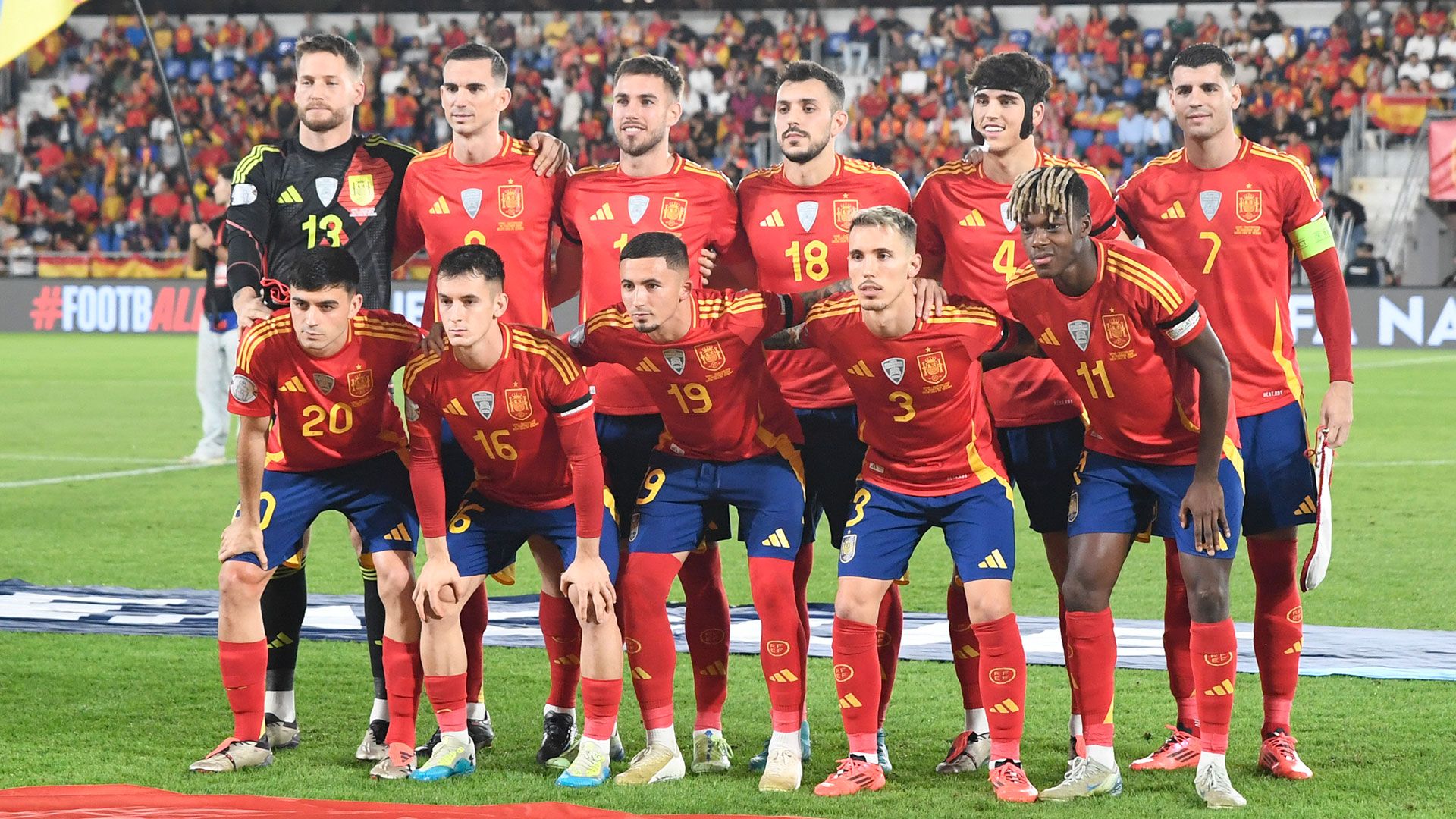 マドリーのアセンシオ初招集＆バルサから最多7人！ スペイン代表、UNL準々決勝に臨む招集メンバー27人を発表