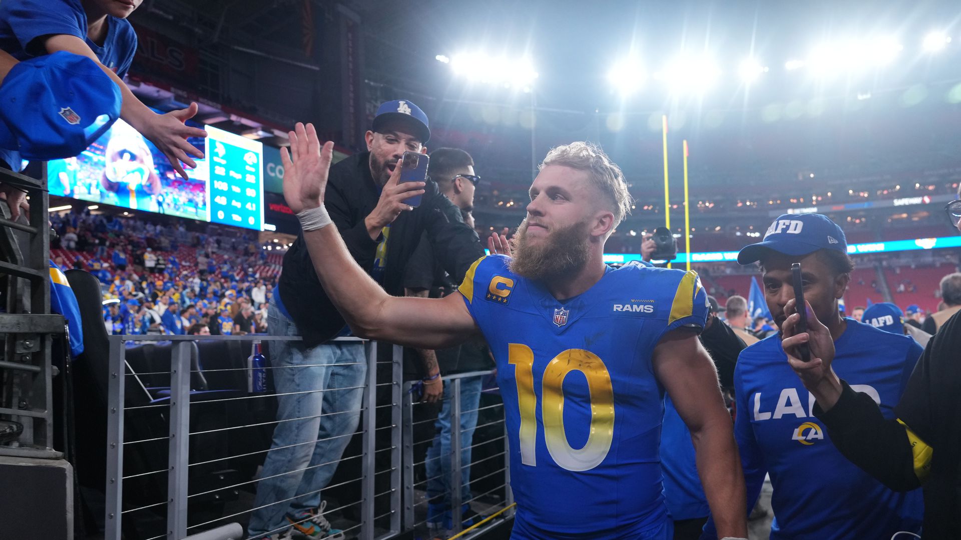 The 49ers will still have to play Cooper Kupp twice a year