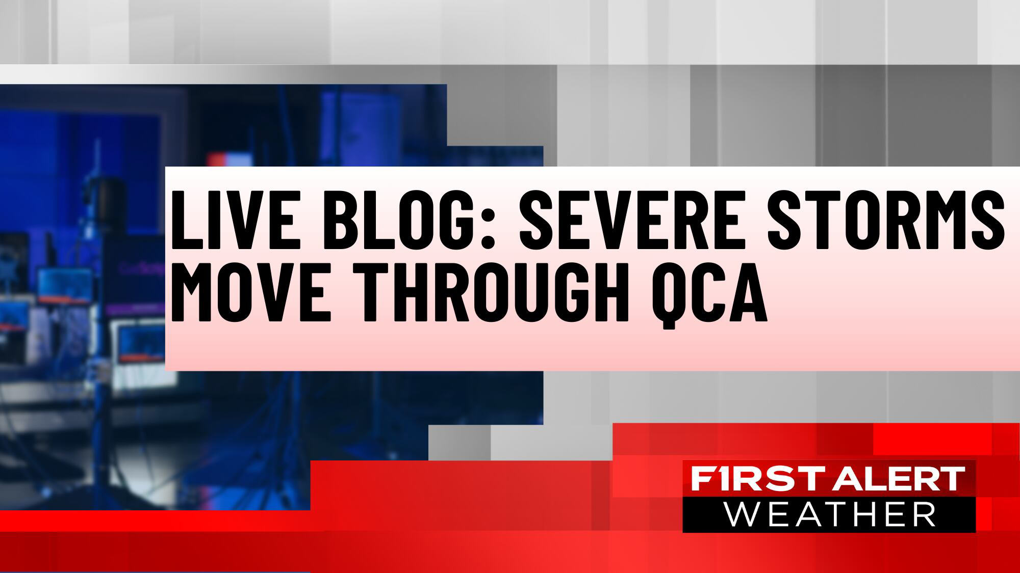 WATCH NOW: Severe storms move through QCA WATCH NOW: Severe storms move through QCA