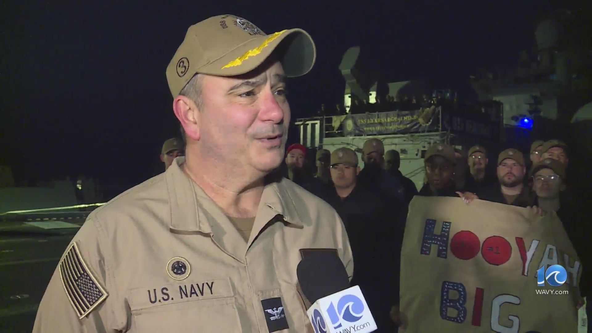 WAVY Navy Ship Salute — U.S.S. Kearsarge