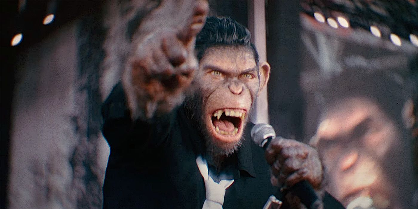 'Better Man' With Robbie Williams as a Singing Chimpanzee is a ...