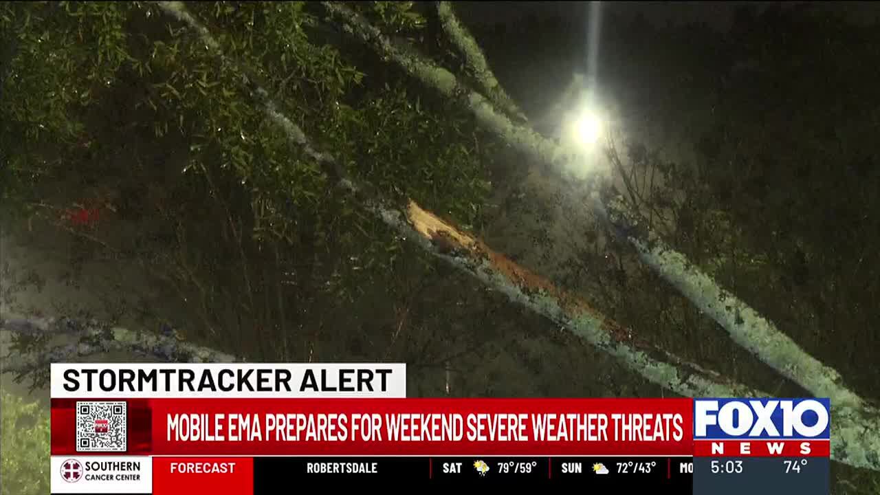 Mobile County EMA offers safety tips before severe weather threats