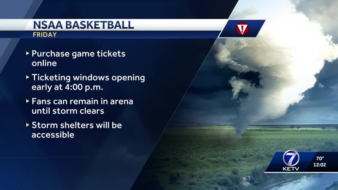 NSAA issues 'critical weather announcement' ahead of Friday's storm risk