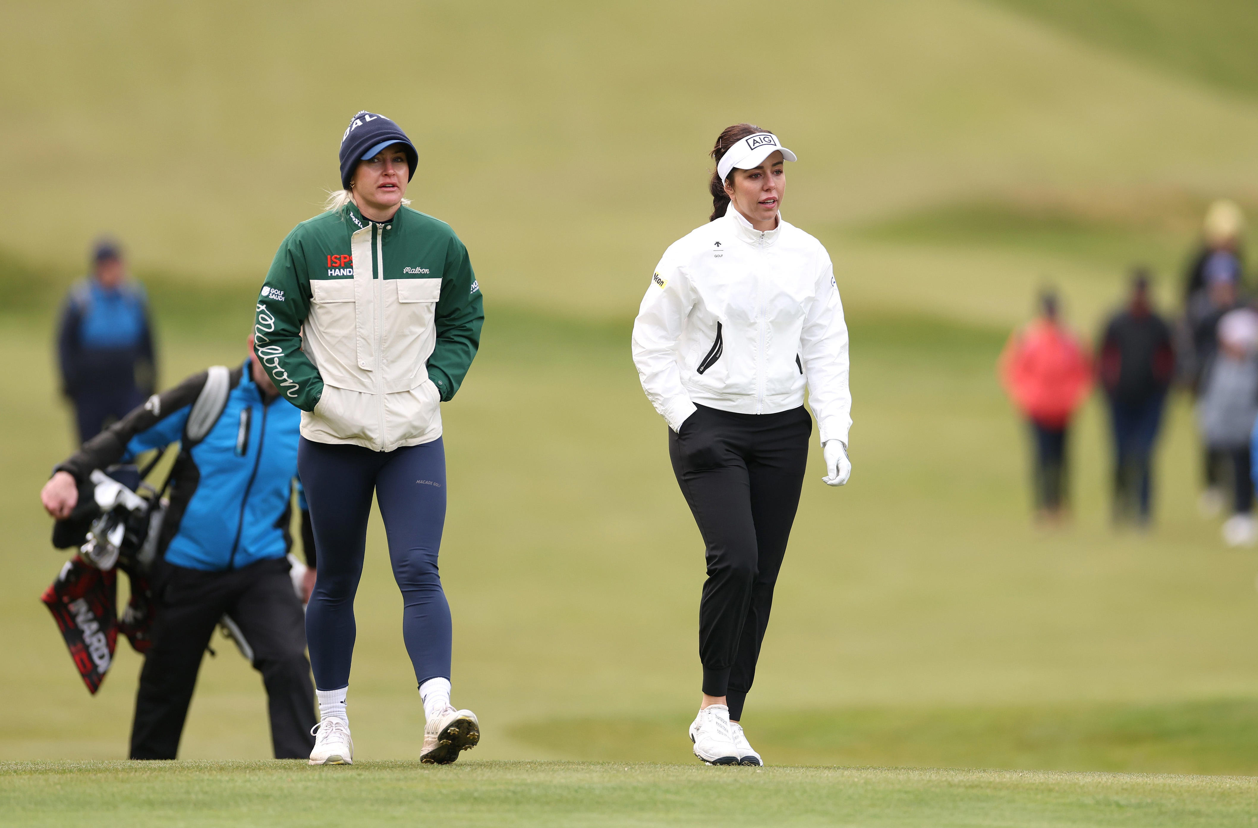 LPGA stars Charley Hull, Georgia Hall come up short at famed ...
