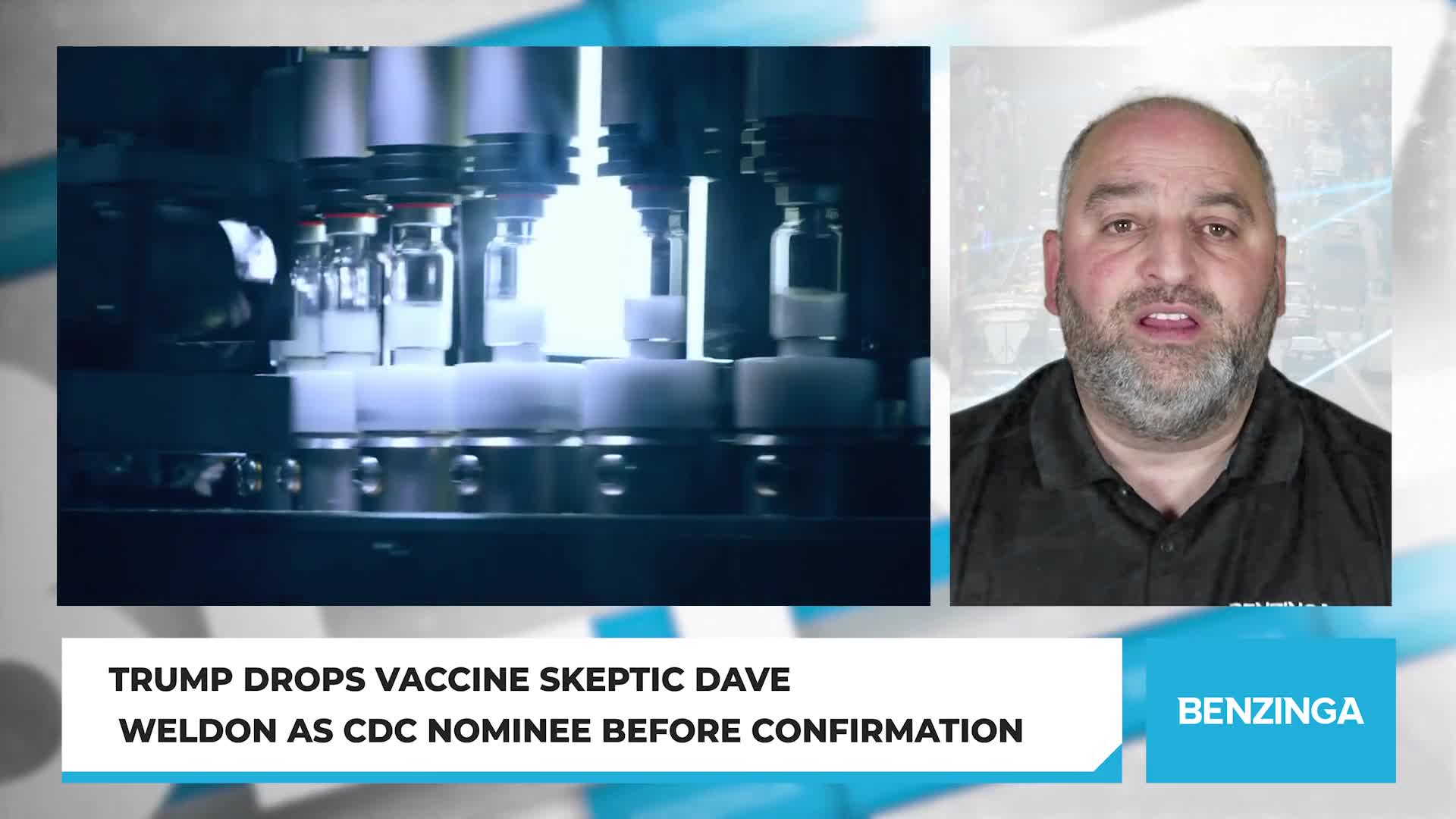 Trump Drops Vaccine Skeptic Dave Weldon As CDC Nominee Before Confirmation