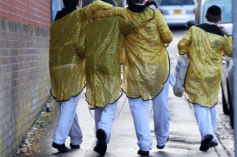 Gateshead's Jewish community gathers to celebrate Purim festival