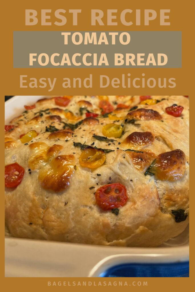 Easy Tomato Focaccia Bread
