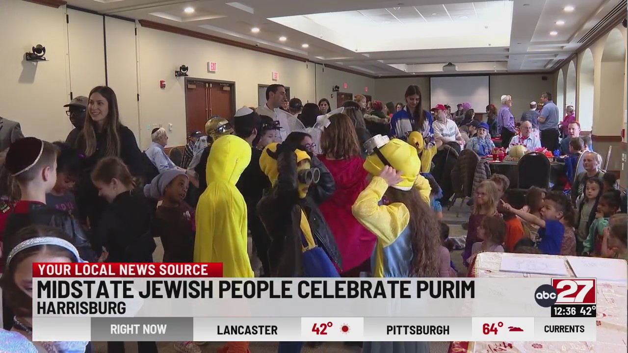 Jewish Harrisburg students celebrate Purim holiday