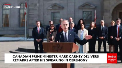 Canadian Prime Minister Mark Carney Emphasizes Sovereignty In First ...