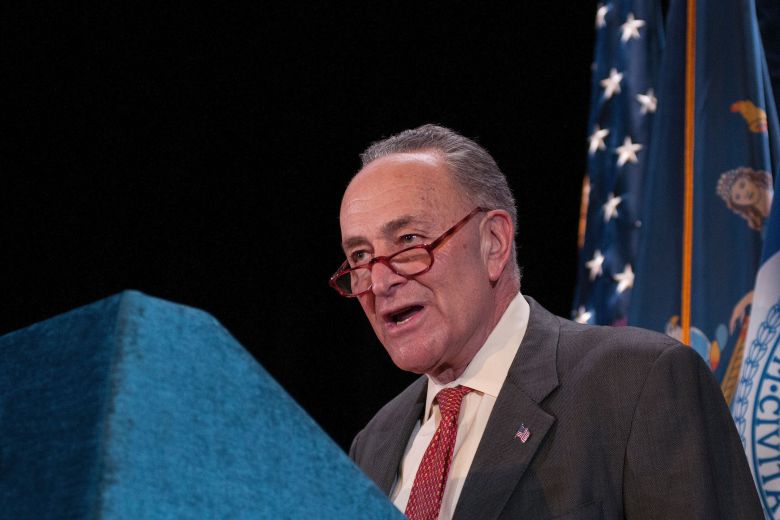 Anger Grows at Sen. Chuck Schumer in Protests Outside His Brooklyn Home