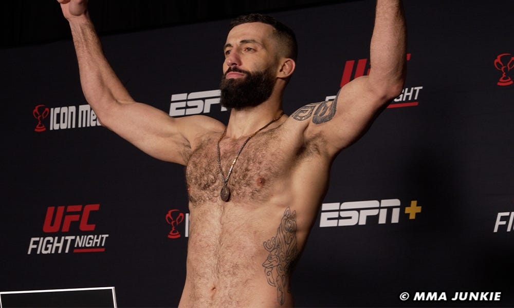 UFC on ESPN 72 weigh-in results, live video stream