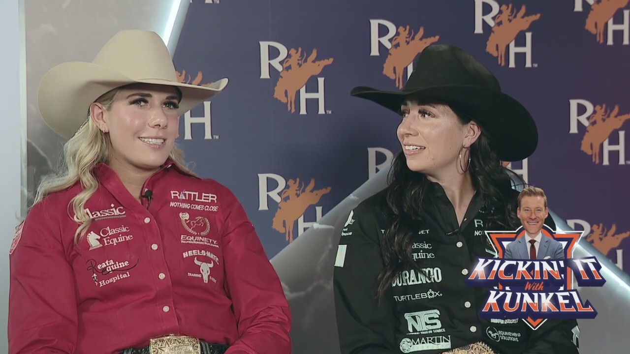 The rodeo Angelone sisters: Kickin’ it with Kunkel
