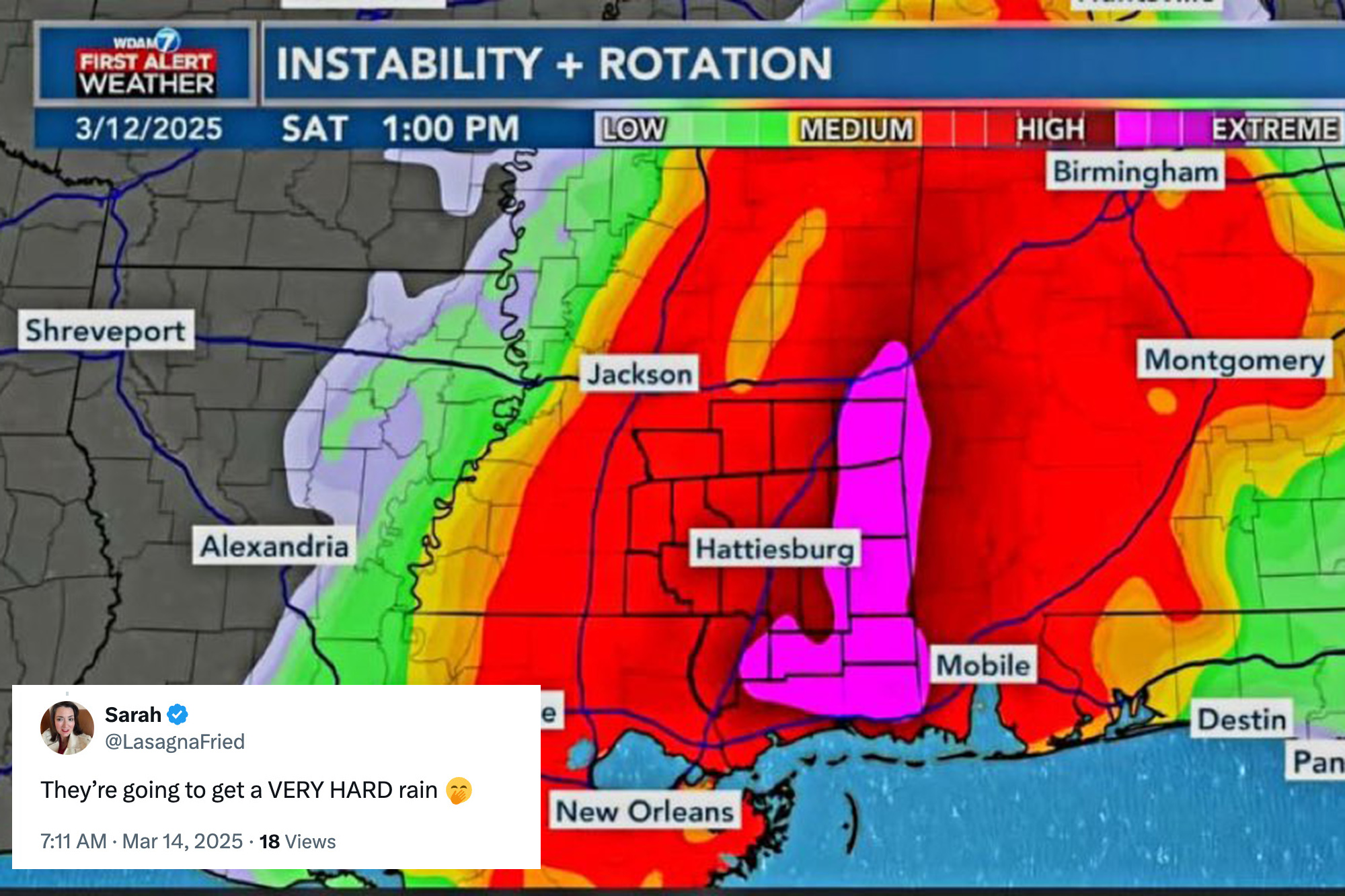 Obscene weather map gets roasted by cheeky viewers: ‘They’re going to ...
