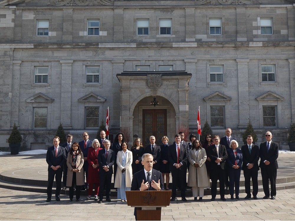 Mark Carney sworn in as prime minister, unveils leaner cabinet
