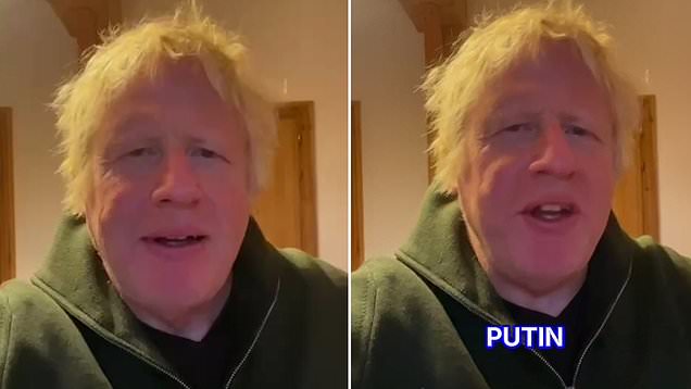 Boris Johnson: Putin wants Ukraine as Moscow's 'vassal state'