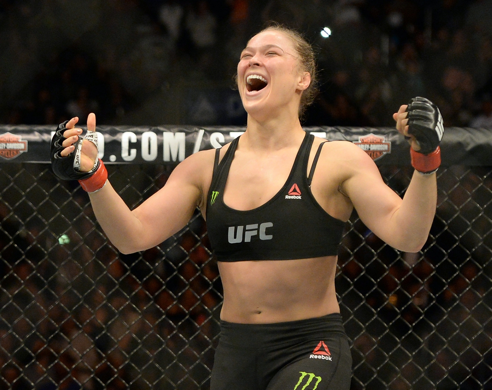 Paige VanZant vs Ronda Rousey: Iconic moments in photos
