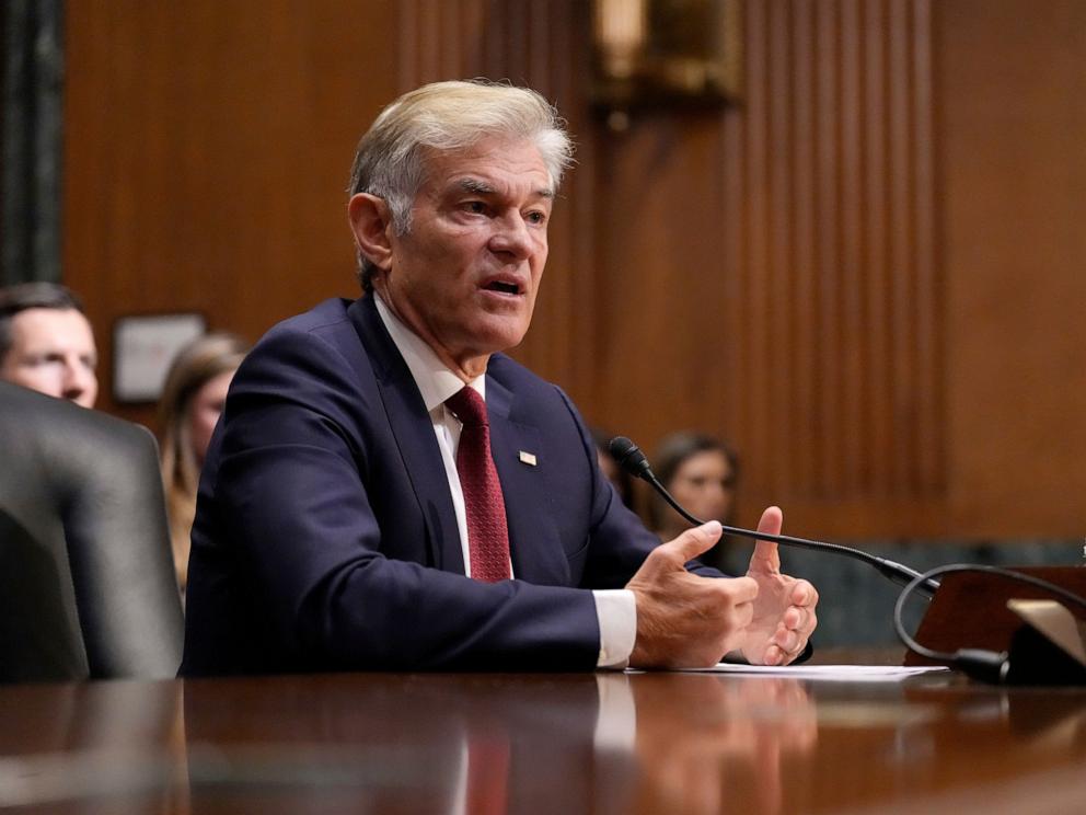 Dr. Oz grilled over cuts at Senate hearing as he vies to lead Medicaid ...