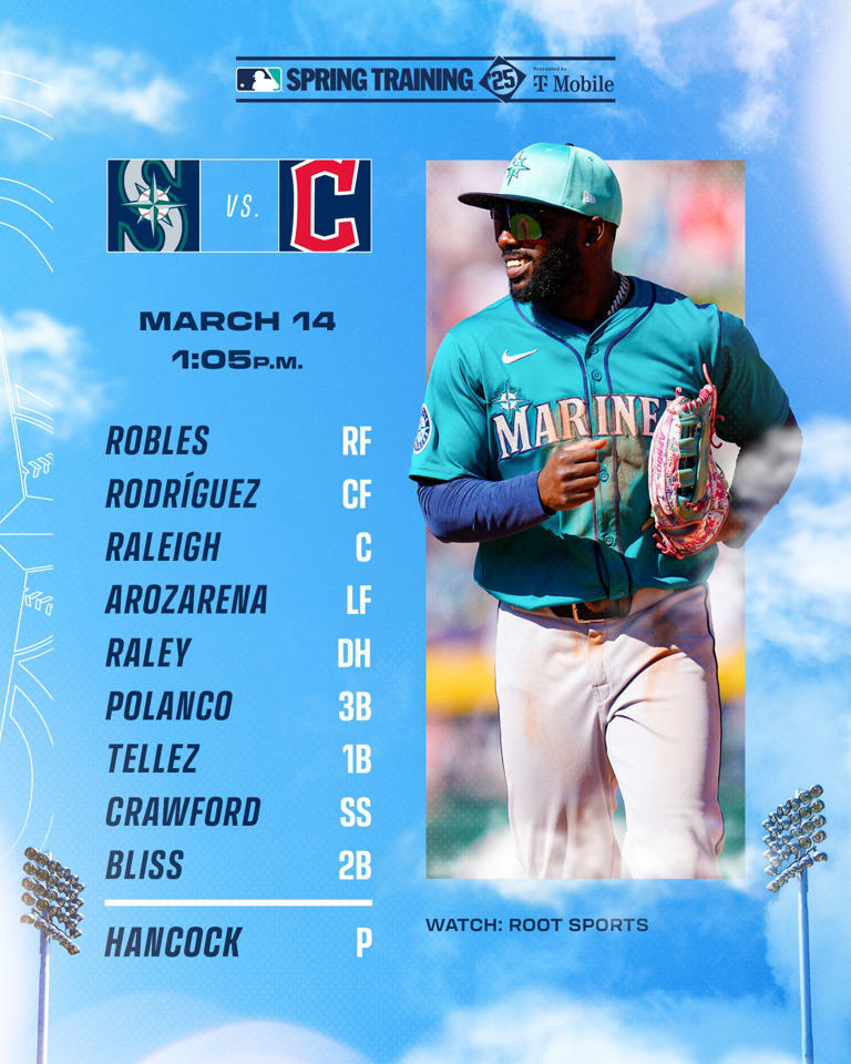 Mariners 2025 Spring Training/Breakout Game #21 & 22 (3/13/25): Open ...