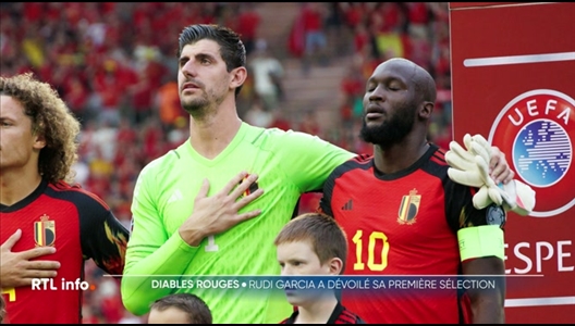 Rudi Garcia a dévoilé la liste des Diables rouges sélectionnés