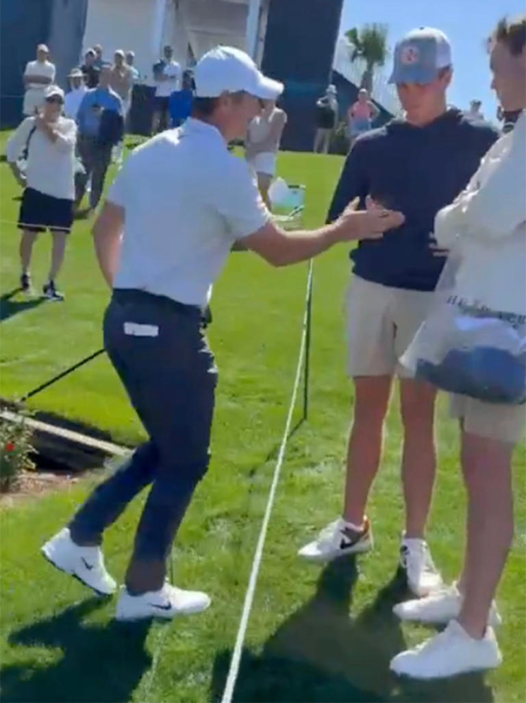 A college golfer heckled Rory McIlroy at The Players — and it ended ...