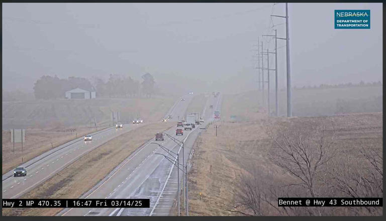 Blowing dust reduces visibility across southeast Nebraska