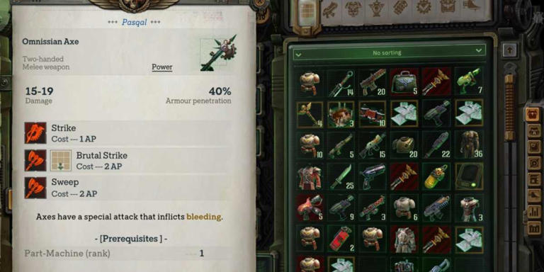 Best Weapons in Warhammer 40K: Rogue Trader