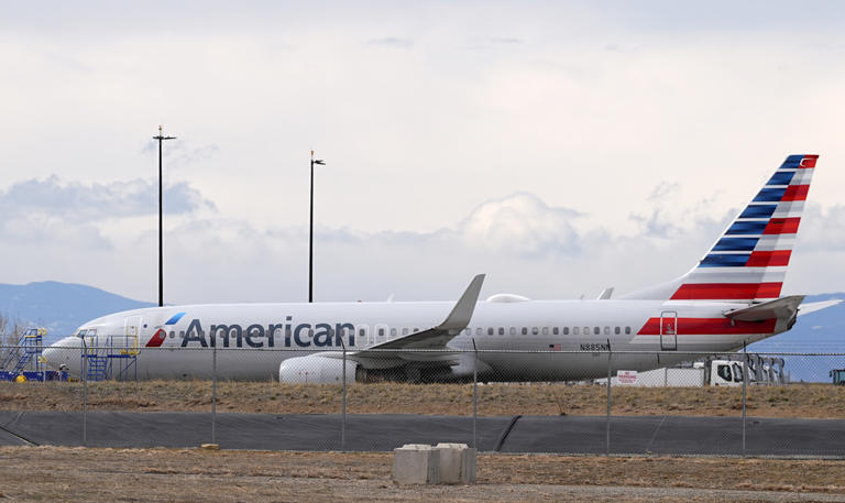 Aircraft catches fire after landing in Denver, sending passengers onto ...