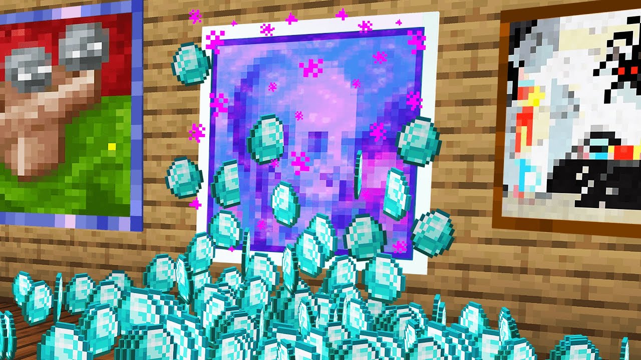 Paintings now act as secret portals in Minecraft