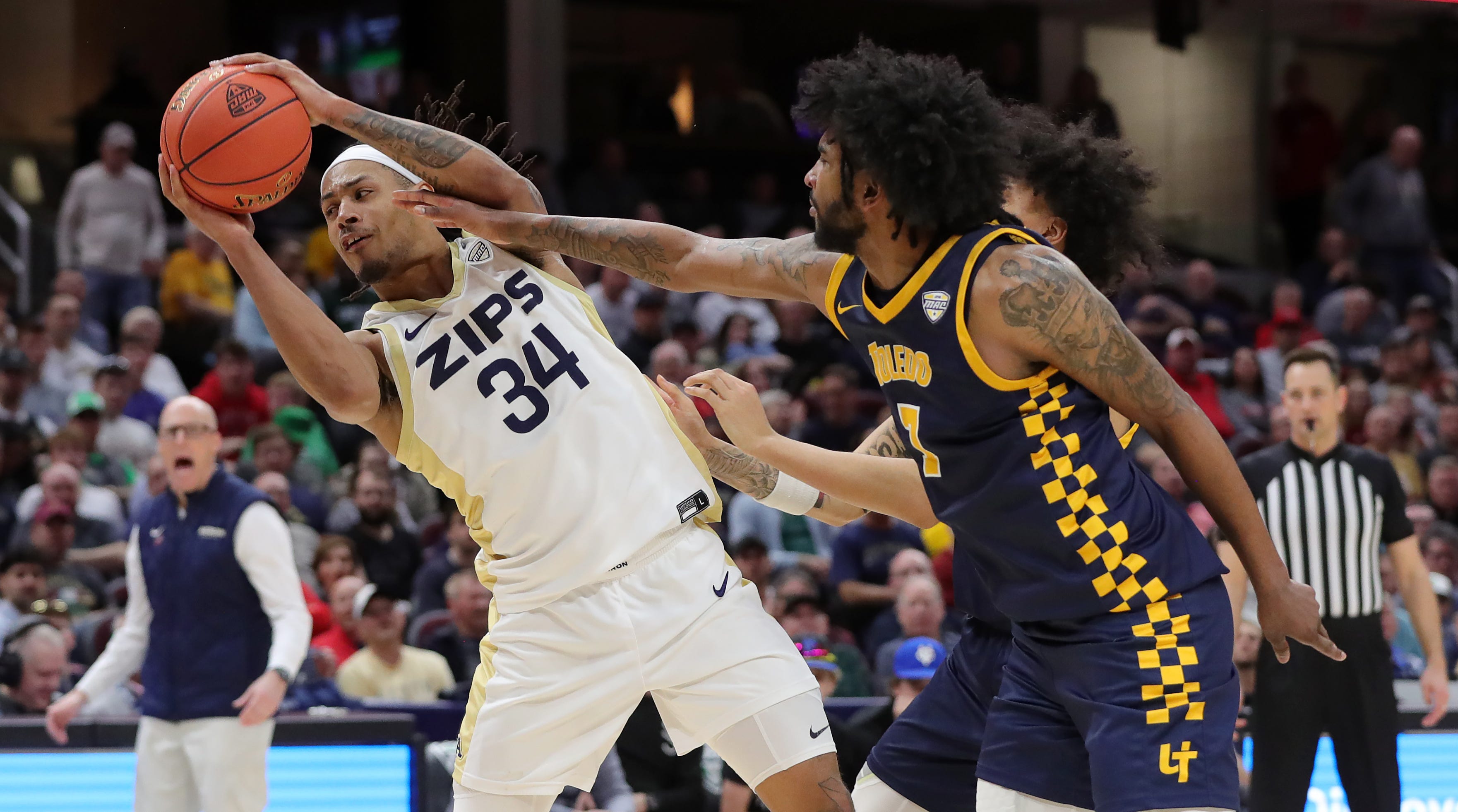 Akron men's basketball | MAC Player of the Year Nate Johnson comes up ...