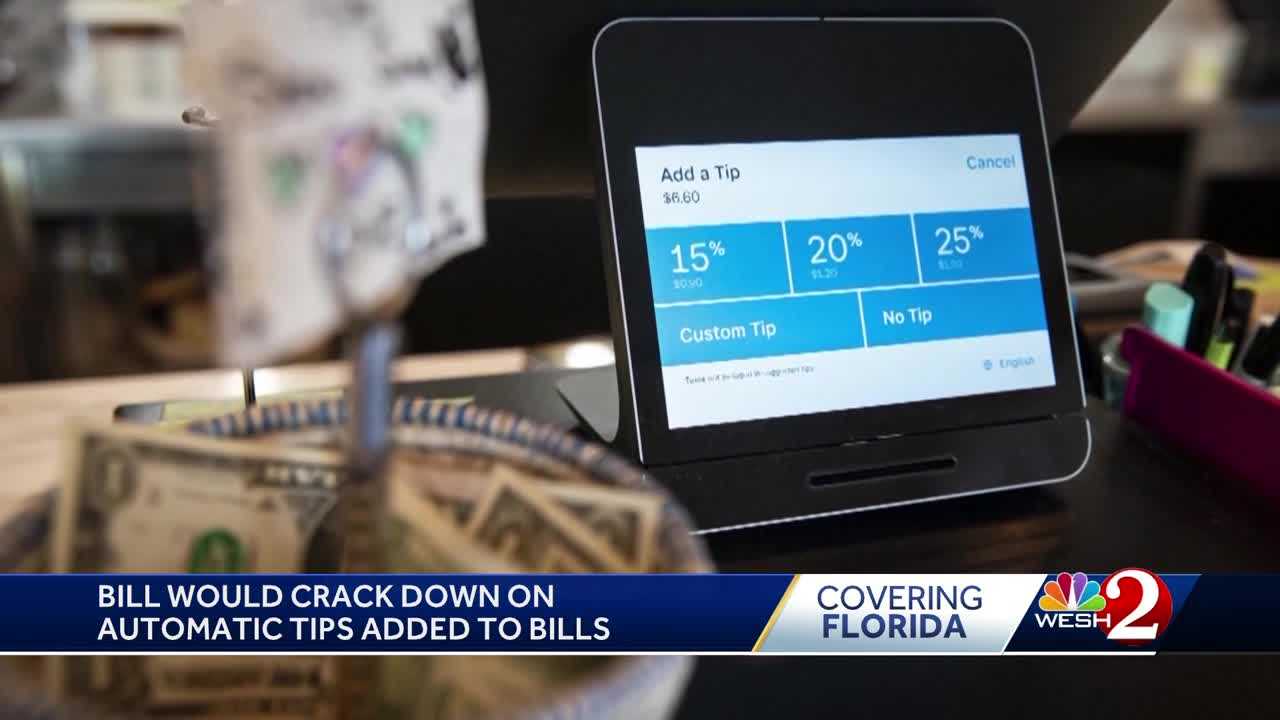 Florida lawmaker proposes amendment to regulate automatic gratuity