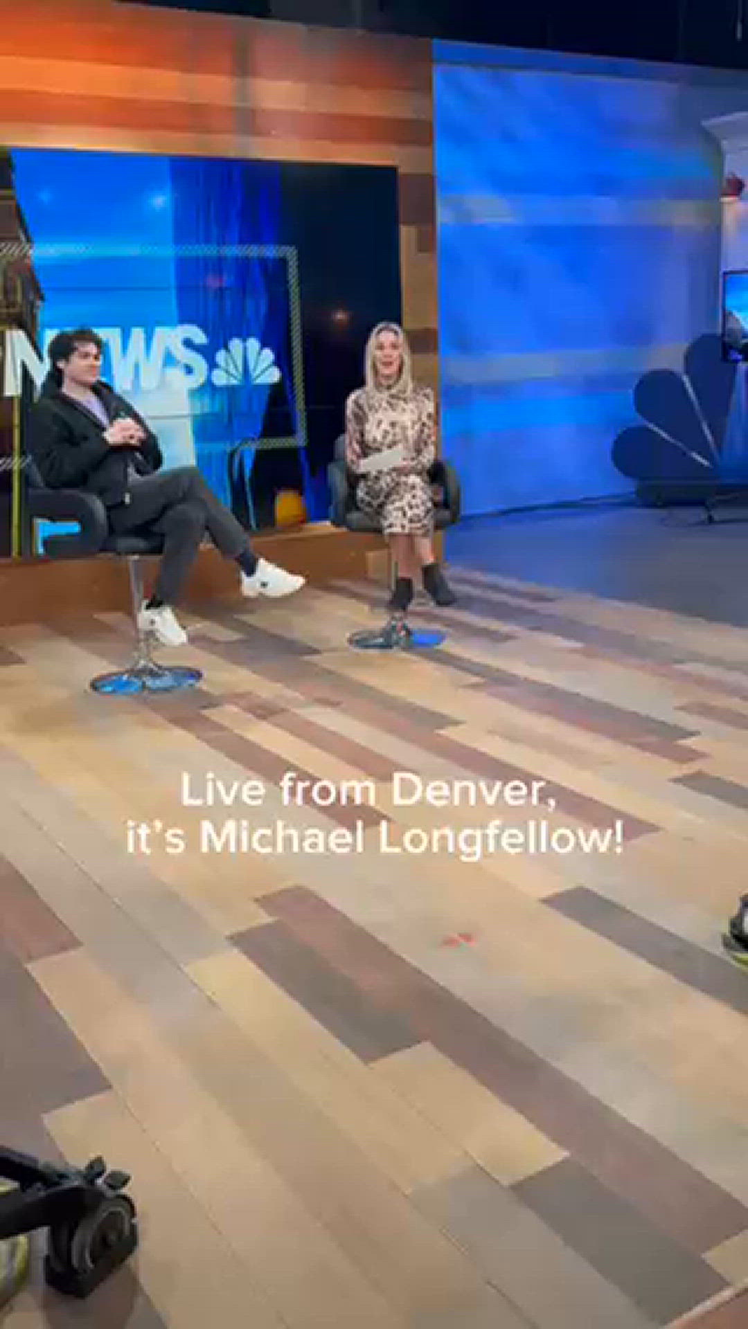 Behind the scene look at our interview with a SNL cast member