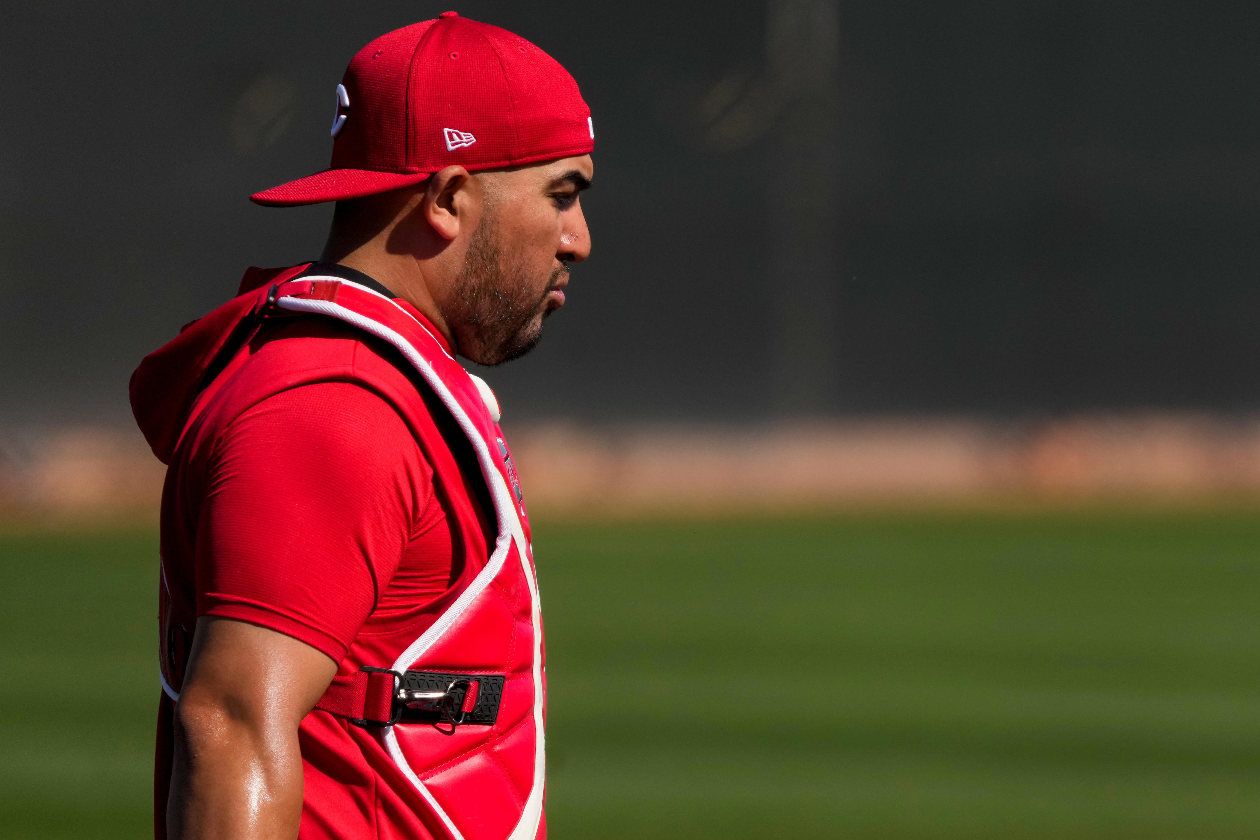 Cincinnati Reds catcher Jose Trevino to be re-evaluated after ...