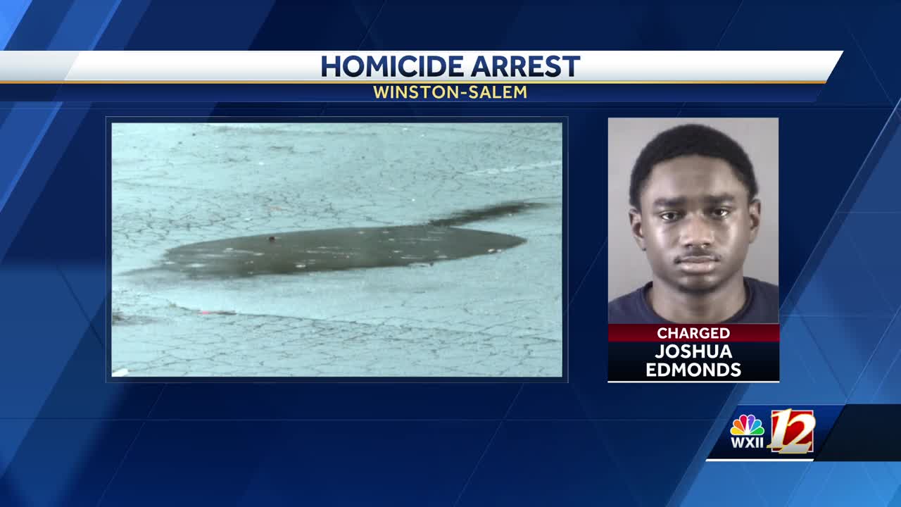 20-year-old charged in connection to man's murder in Winston-Salem