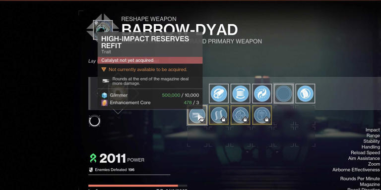 How To Get The Barrow-Dyad Catalyst in Destiny 2