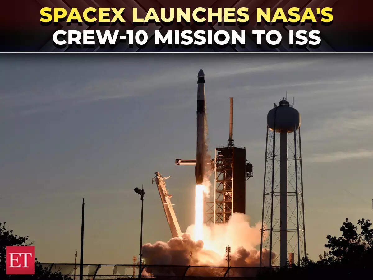 SpaceX launches NASA's Crew-10 to bring home Sunita Williams, Butch ...