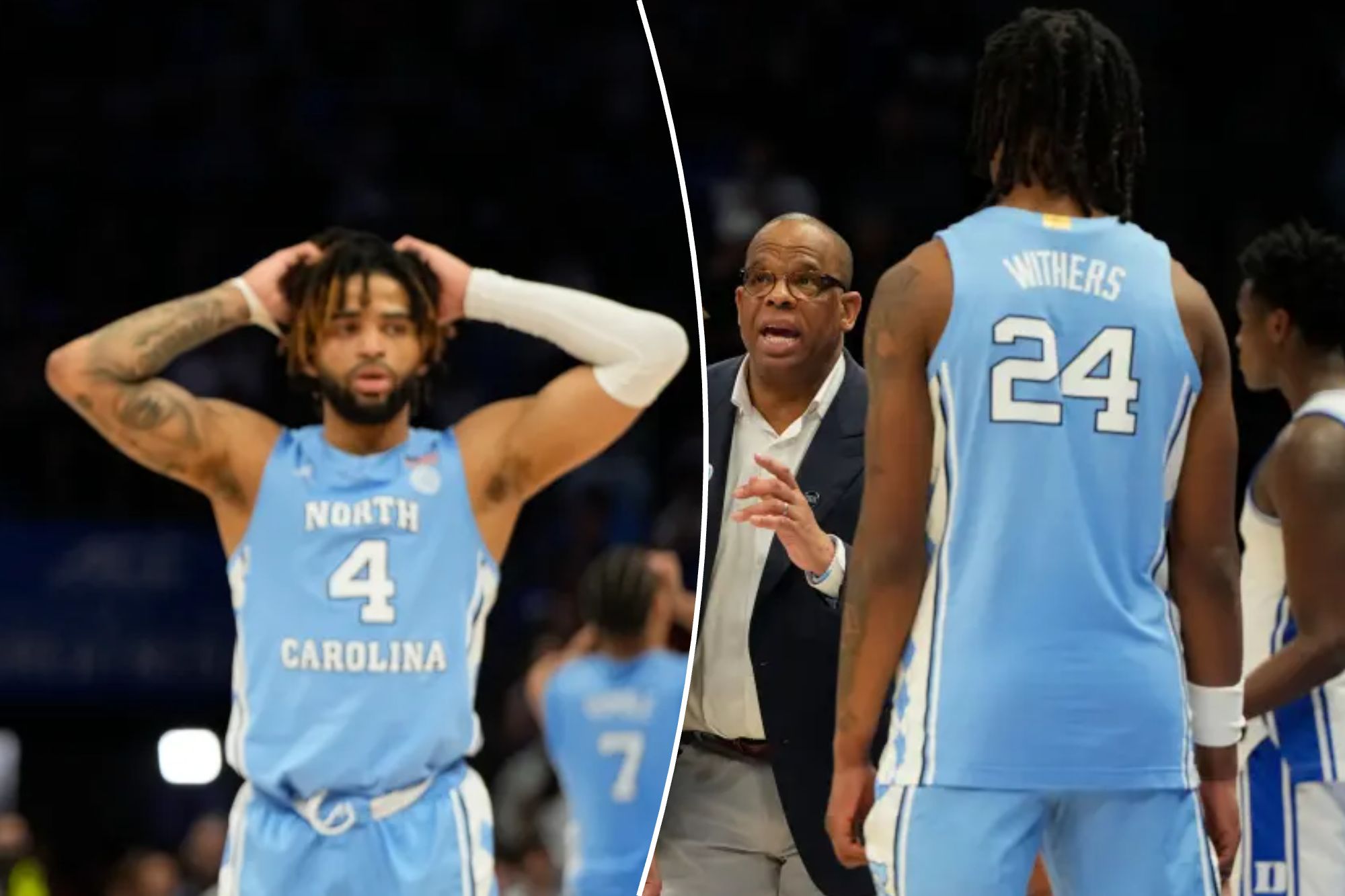 North Carolina loses to Duke in brutal fashion after free-throw ...