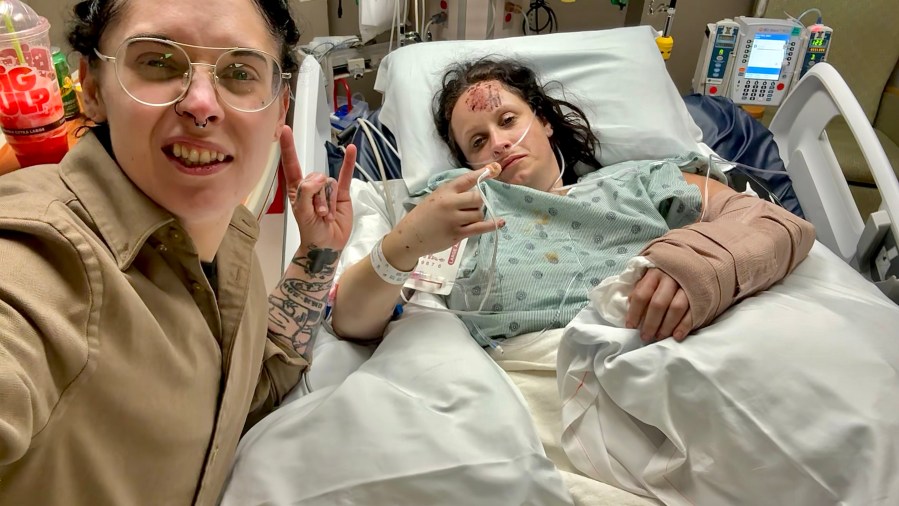 Missing woman survives 6 days trapped in wrecked car as drivers pass ...