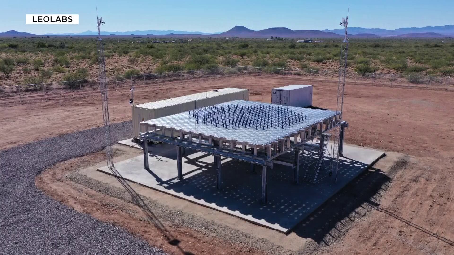 Radar in eastern Arizona tracking debris in space