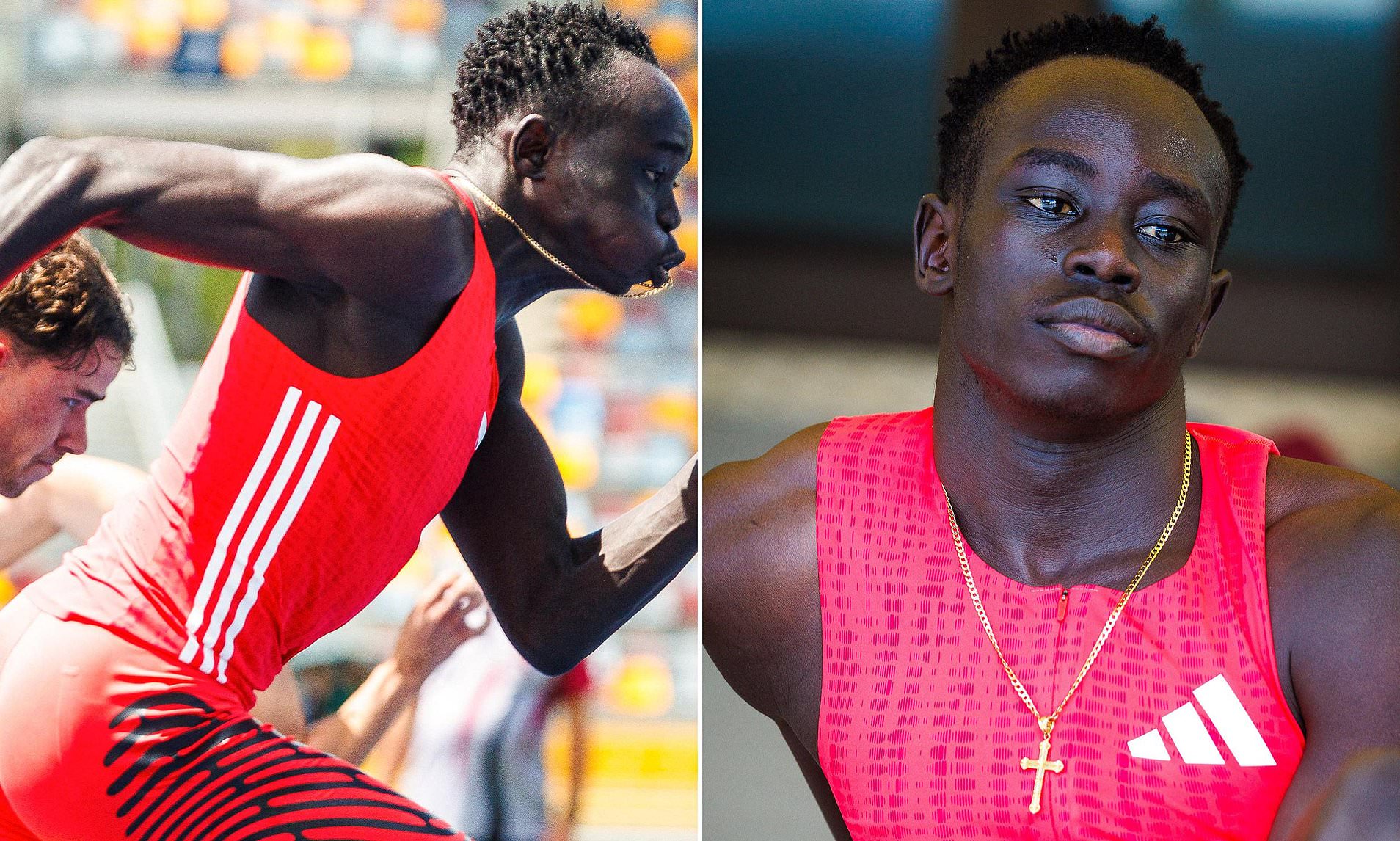 Quick as a flash! Future Olympian Gout Gout blitzes his rivals at Queensland Athletics Championships