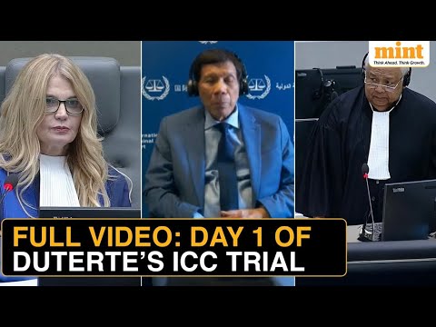 Dramatic Day 1 Of Rodrigo Duterte's ICC Trial: 'Abducted' Allegations ...