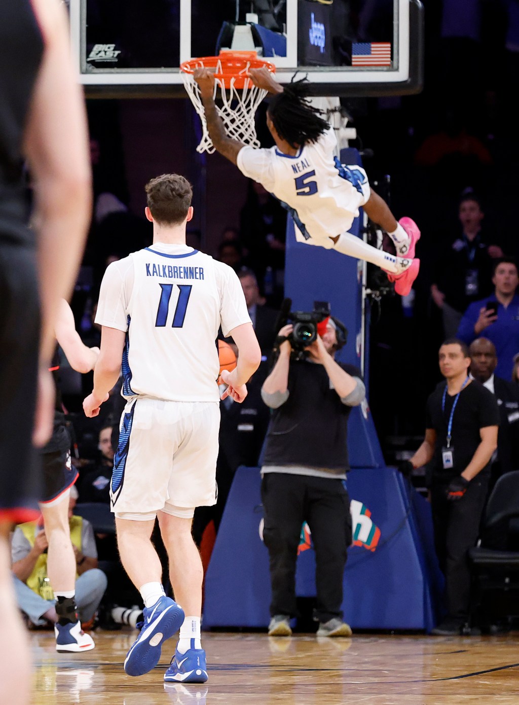 Creighton’s closing-seconds dunk sets off UConn in fiery Big East ...