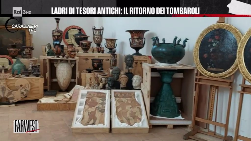 Ladri di tesori antichi: il ritorno dei tombaroli - FarWest 14/03/2025