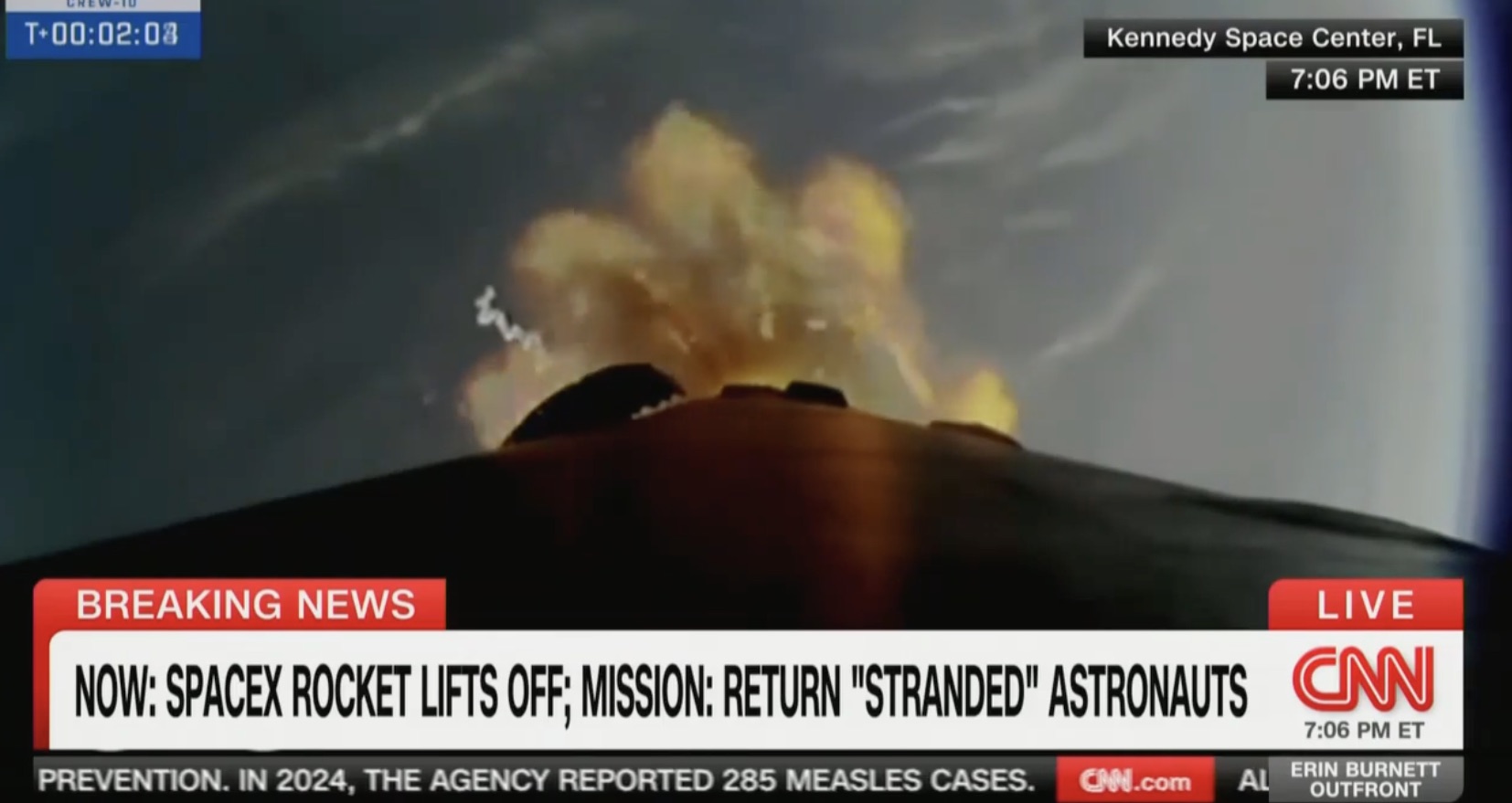 SpaceX Rocket Makes It To Space Without Exploding